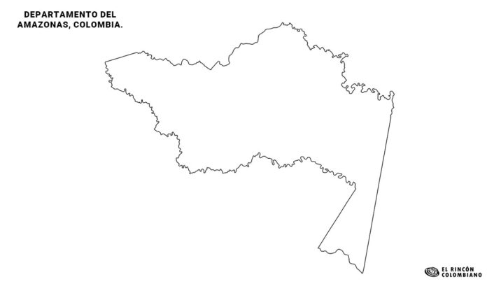 Mapas del Departamento del Amazonas - El Rincón Colombiano Mapas del Departamento del Amazonas - El Rincón Colombiano