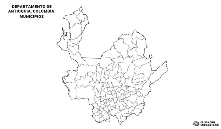 Mapas del Departamento de Antioquia - Revista El Rincón Colombiano