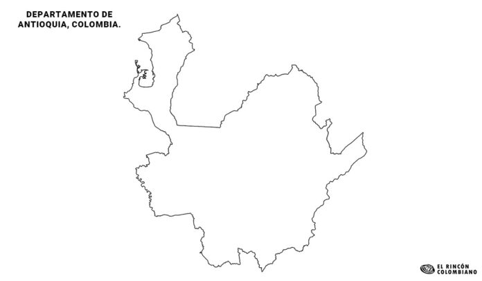 Mapas del Departamento de Antioquia - Revista El Rincón Colombiano