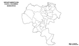 Mapas del Departamento del Cauca - Revista El Rincón Colombiano