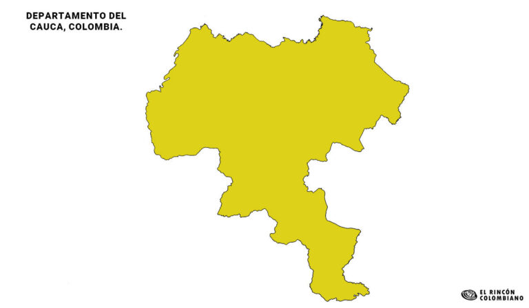 Mapas del Departamento del Cauca - Revista El Rincón Colombiano