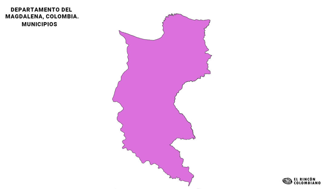 Mapas del Departamento del Magdalena - Revista El Rincón Colombiano